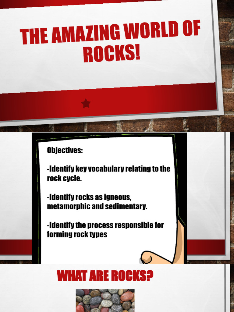 Rocks PPT | PDF | Rock (Geology) | Igneous Rock