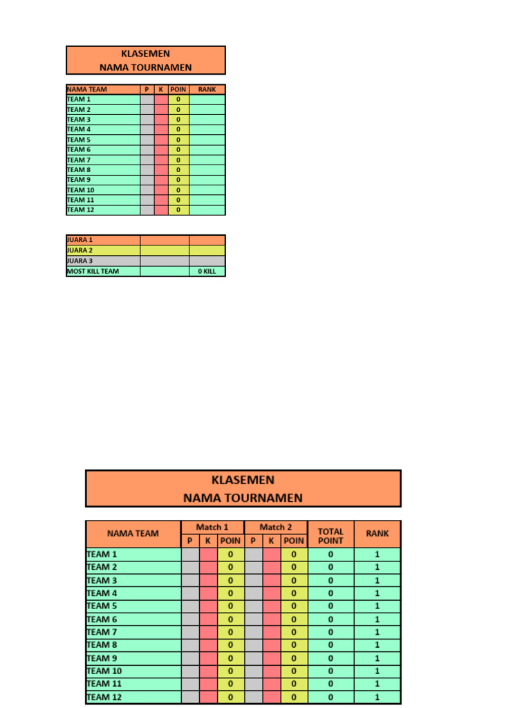 Hitung Point FF Mode Squad | PDF