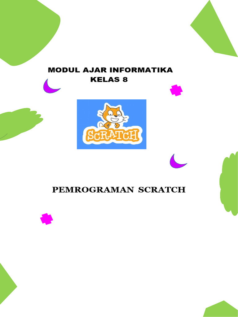 Pemrograman Scratch: Modul Ajar Informatika Kelas 8 | PDF