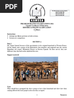 Uneb Projects Assessment - Uneb Guide 2024 | PDF | Learning | Creativity