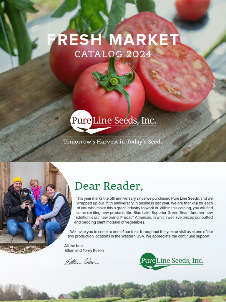 2024 Fresh Market Catalog WEB | PDF | Bean | Legume