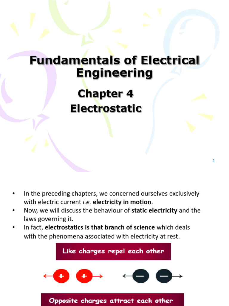 Chapter 4 | PDF | Capacitor | Electric Field