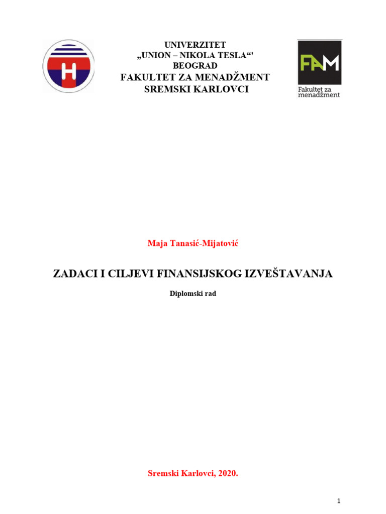 Diplomski Rad-Fin Tržišta | PDF