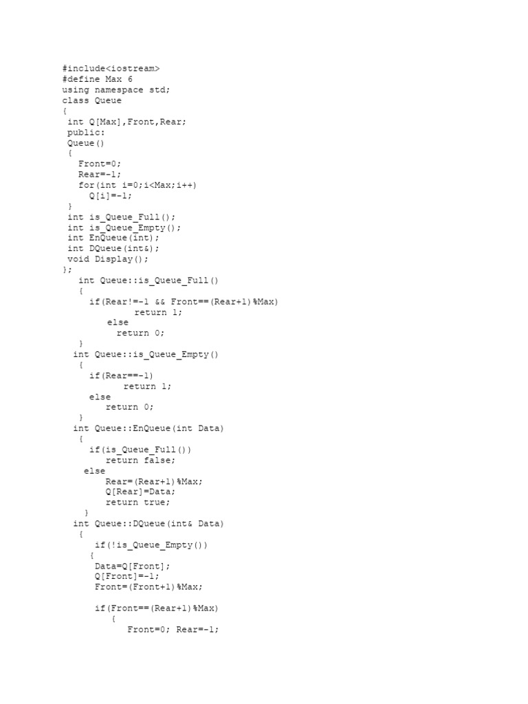 Dsa 3 | PDF | Computer Programming | C++