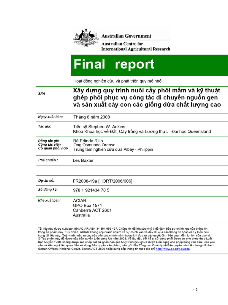 Final-cấy ghép phôi mầm cây dừa | PDF
