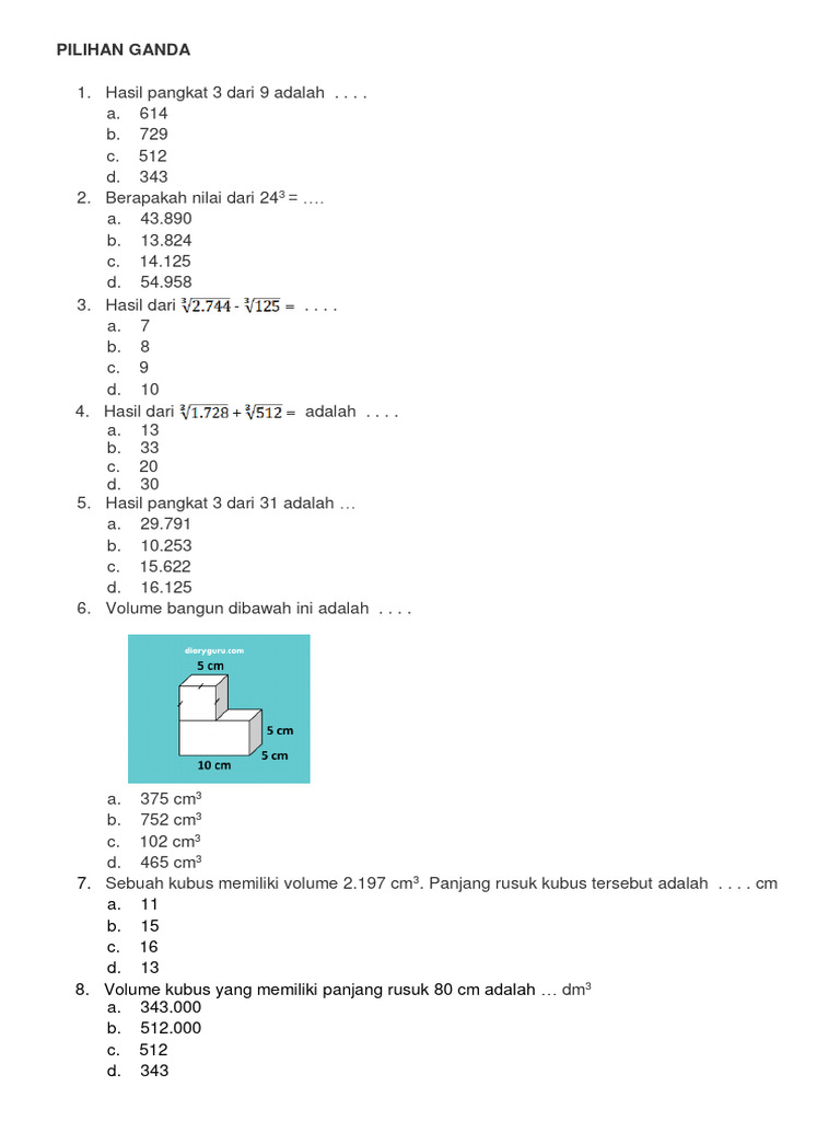 Soal Latihan Final Test Sem2 2024 Grade 5 Pdf Griya Taman