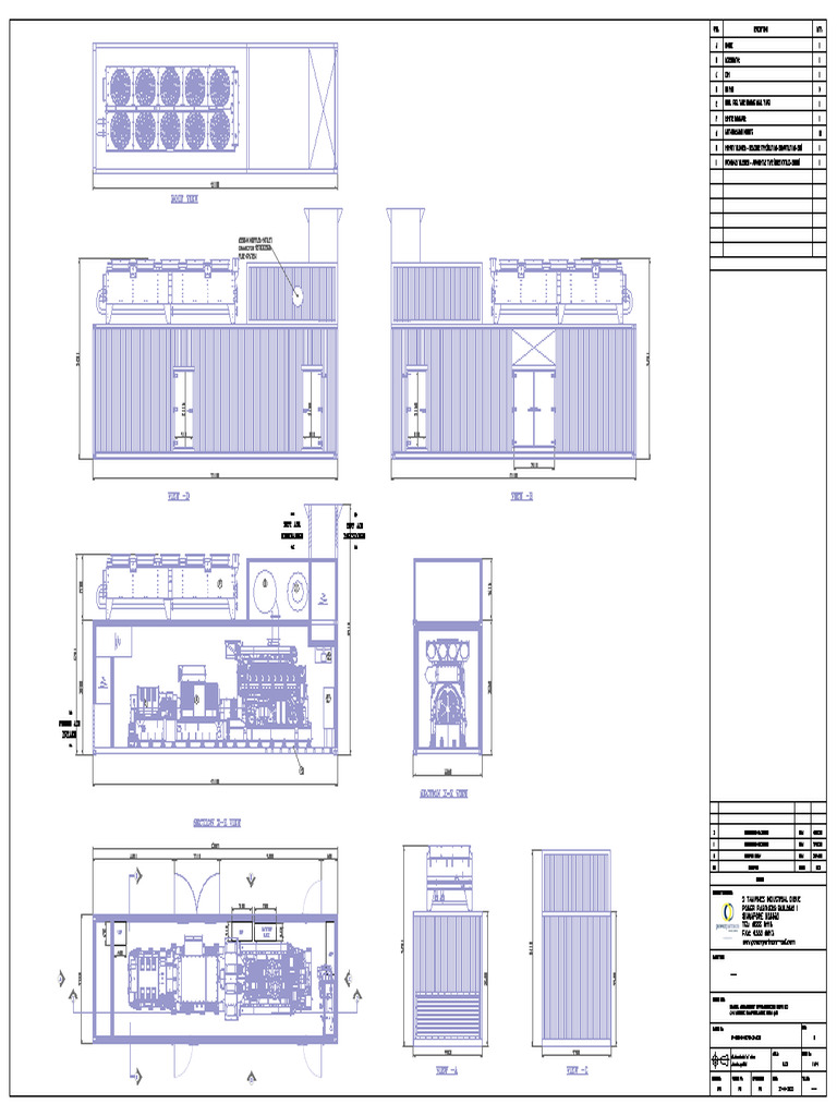 2800-DRUPS-POWERPRO-AE75 - GA-DWG-REV-1-Layout1 | PDF