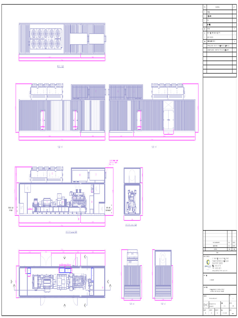 3600-DRUPS-POWERPRO-AE75- GA-DWG-REV-1 | PDF
