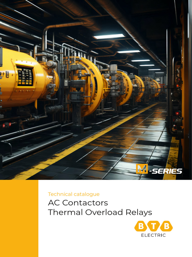 BTB - Technical Catalogue AC Contactor | PDF | Mains Electricity | Relay