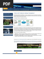 NAT for IPv4: Module Quiz Answers | PDF | Ip Address | I Pv6