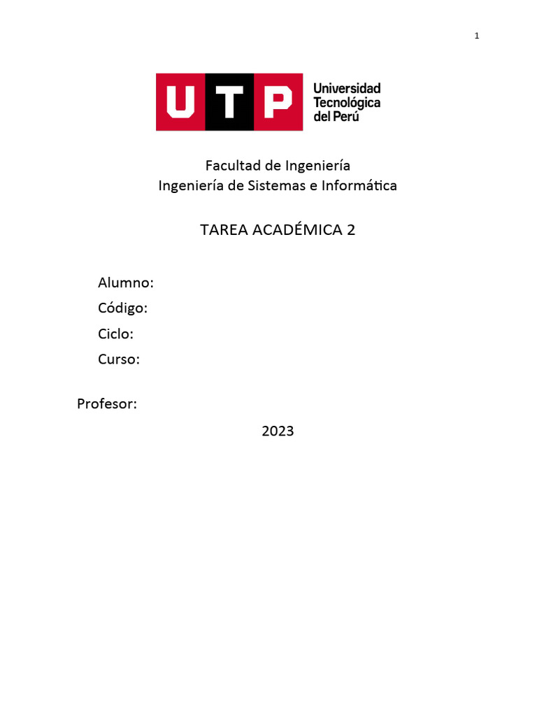 Formato TP - TA2 | PDF