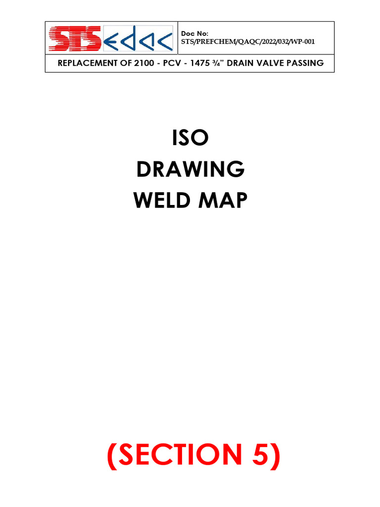 032 - SECTION 5- WELD MAP rev01 | PDF | Building Engineering | Building ...