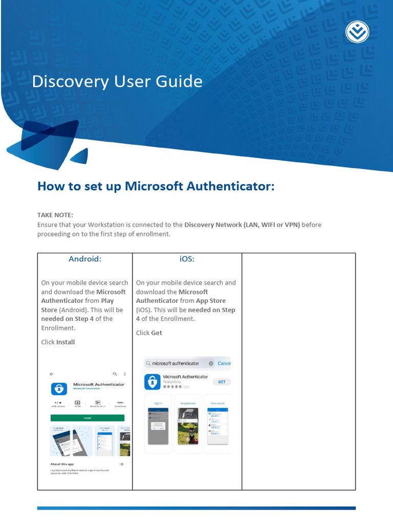 MFA Enrollment Guide | PDF | Mobile App | Ios