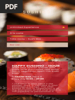 Nuri Sushi Menu Cape Town | PDF | Sushi | Japanese Cuisine