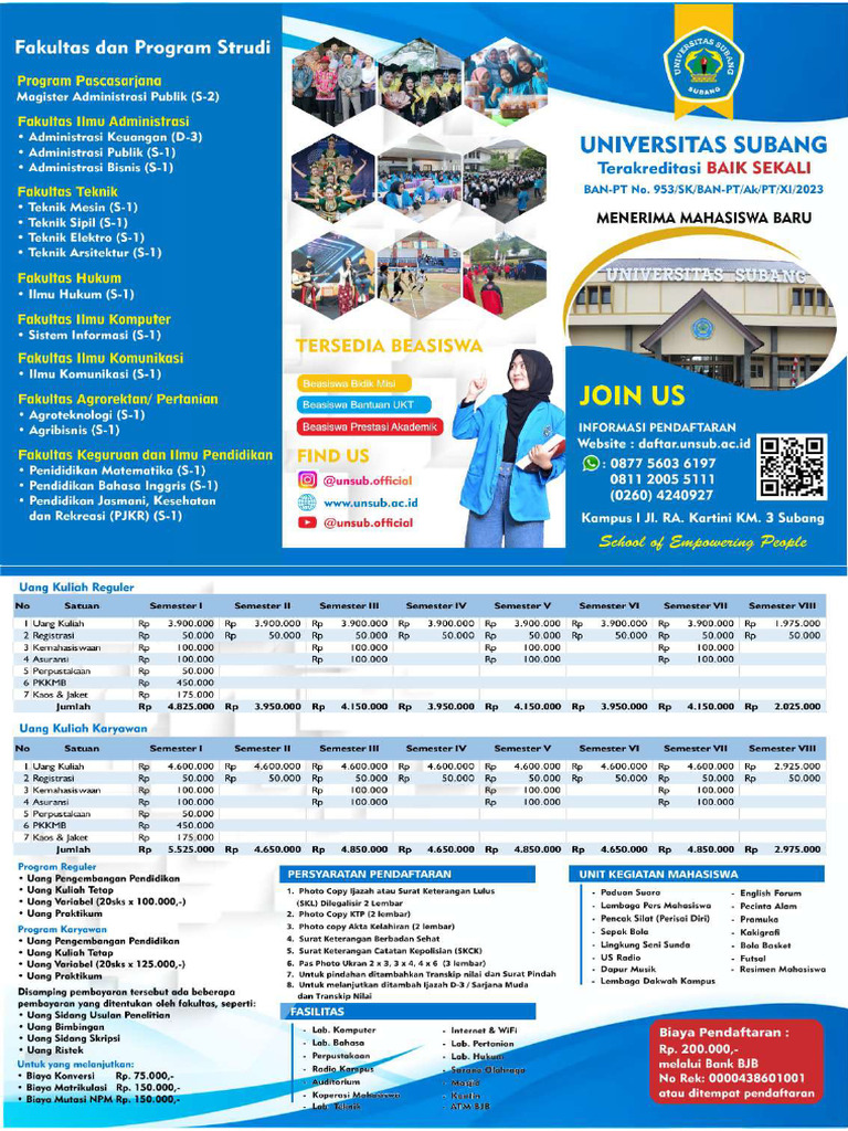 Brosur Unsub 2024 | PDF