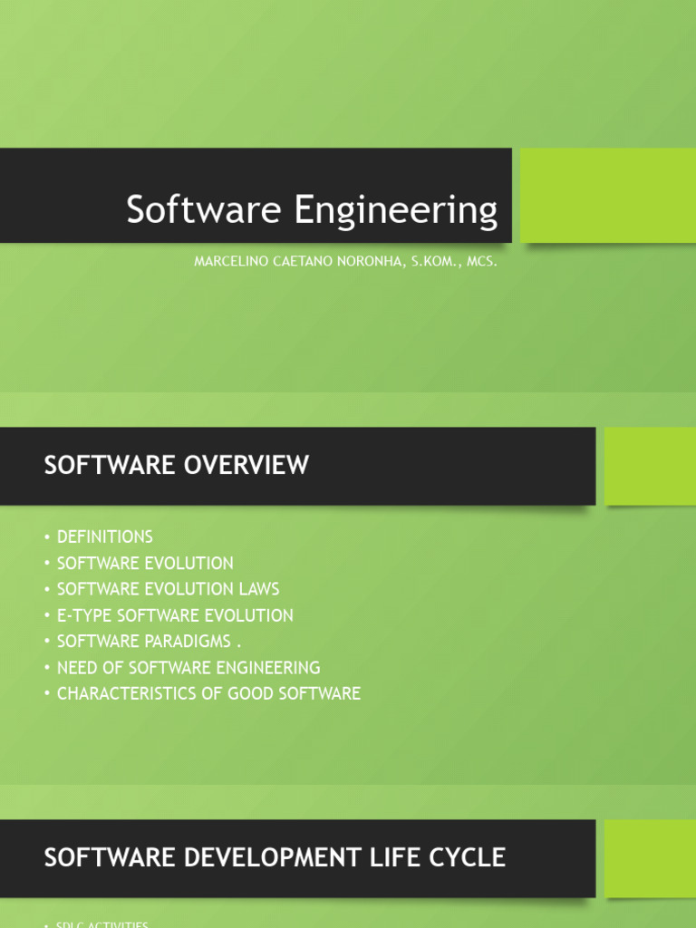 Software Engineering Introduction | Download Free PDF | Software ...