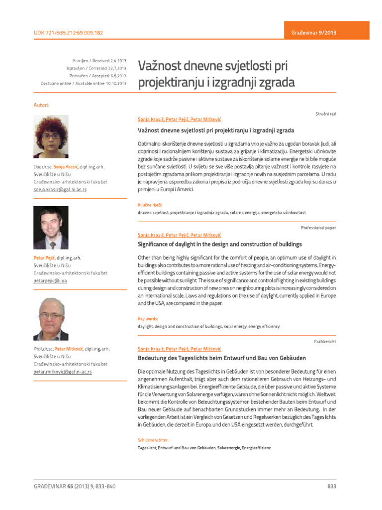 Dnevna Svjetlost | PDF