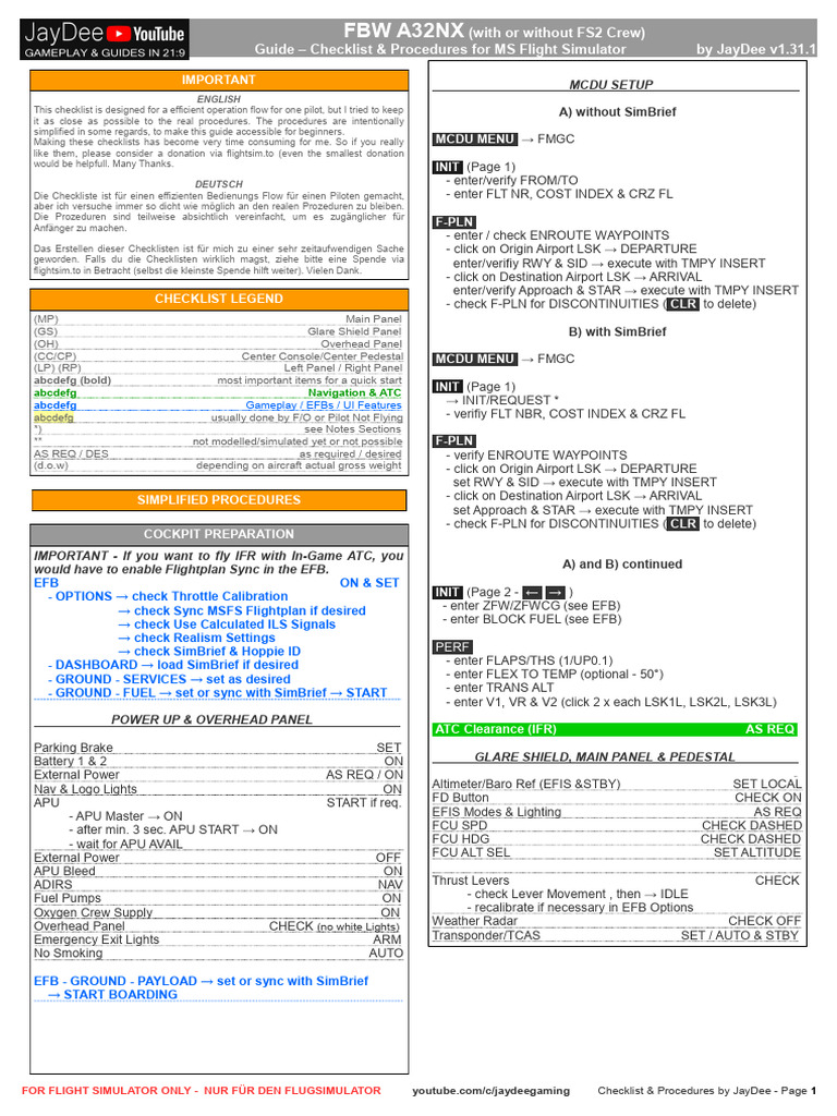 JD CL - A32nx - 2023 | PDF | Instrument Flight Rules | Takeoff
