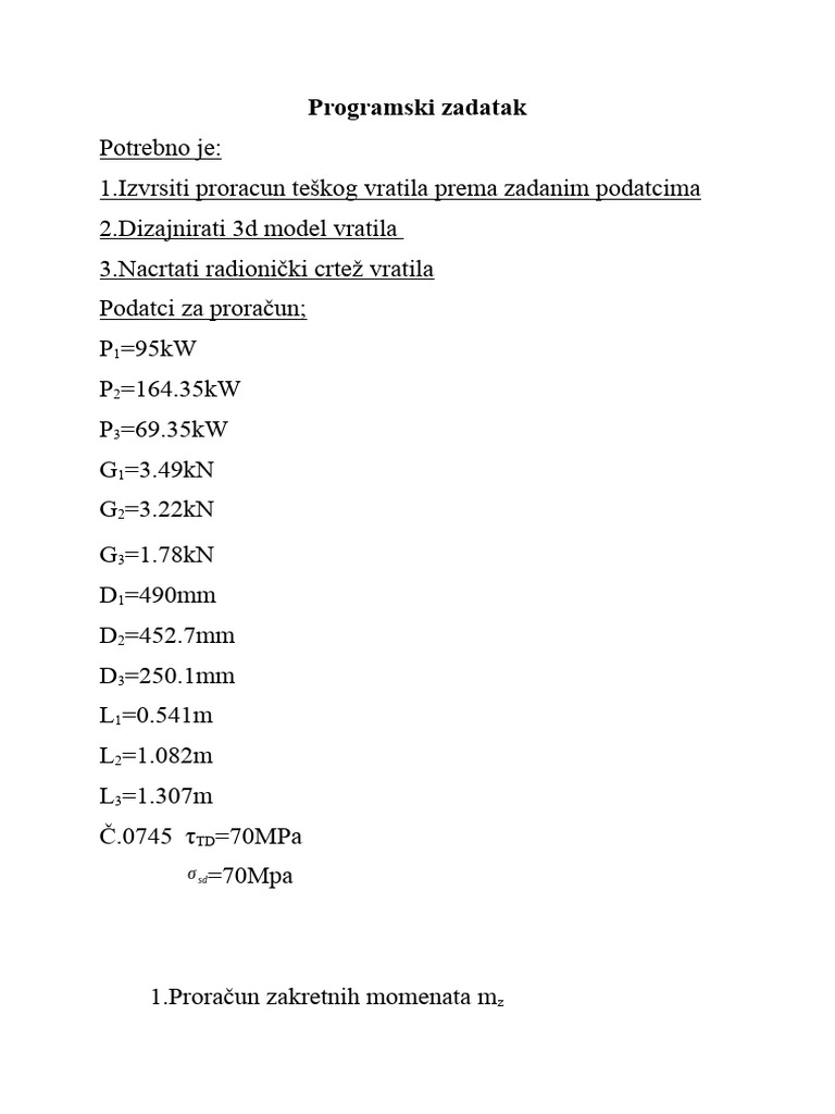 Programski Zadatak | PDF