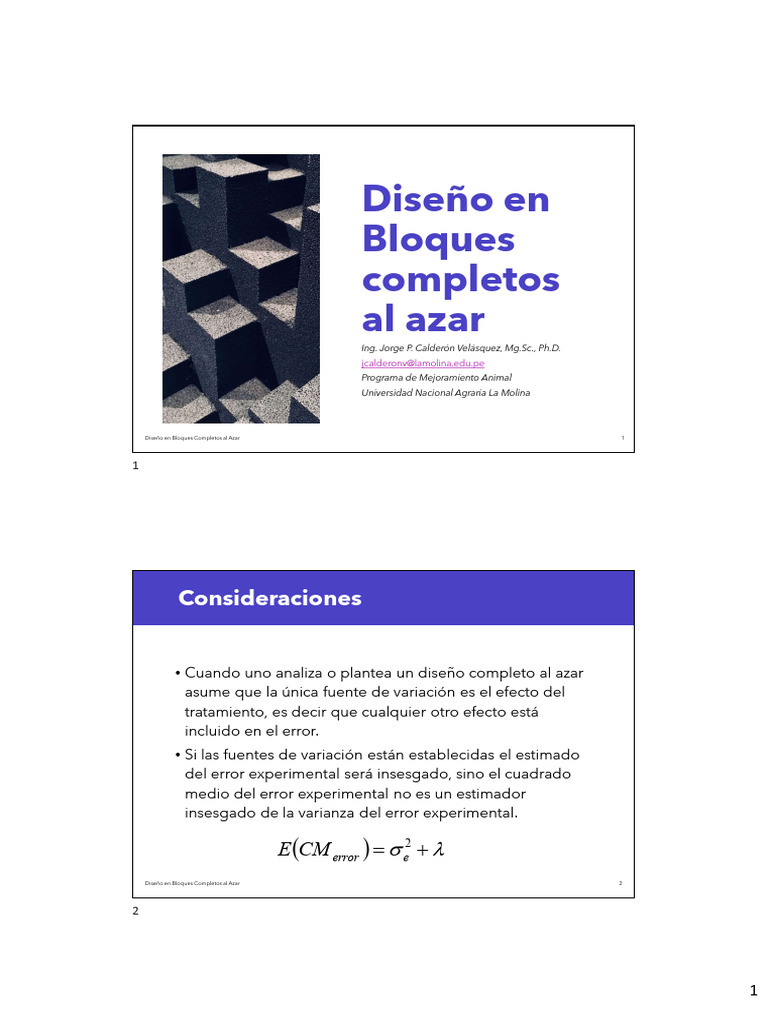 ZT3034 Diseño en Bloques Completos Al Azar | PDF | Análisis de variación | Diferencia
