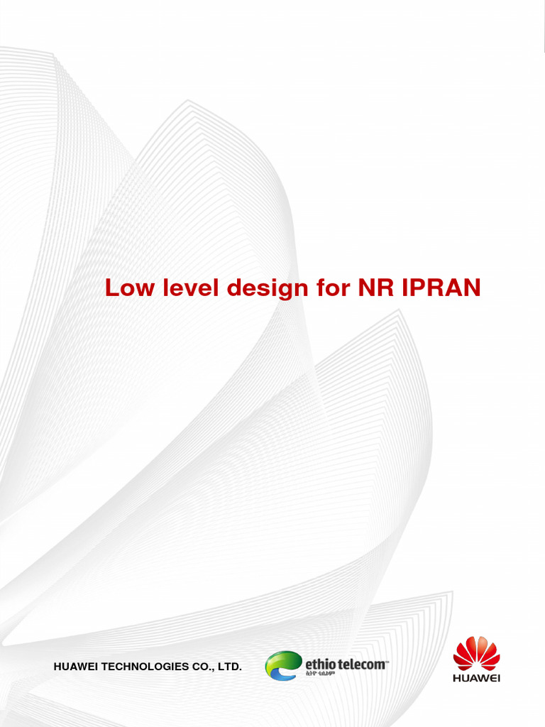 Low Level Design For NR IPRAN | PDF | Network Topology | Computer Network