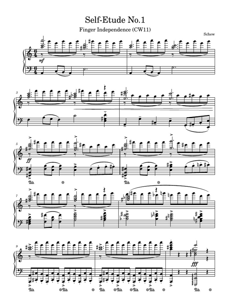 CW11 Etude1 | PDF