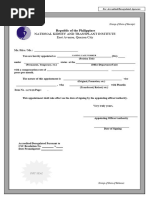 CS Form No. 33-A Revised 2018 Appointment Form - Regulated | PDF ...