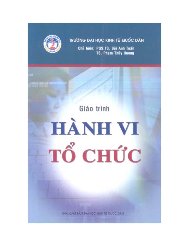 Giáo Trình Hành VI Tổ Chức (Organisational Behavior) | PDF