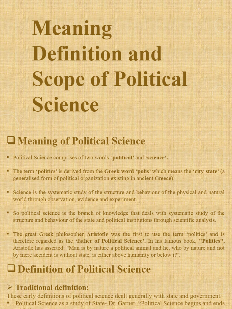 654c6d37ae1be - Meaning Definition and Scope of Political Science ...
