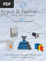 Kraus & Naimer CA10/CAD Series Overview | PDF | Switch | Equipment