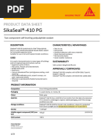 SikaFlex PG 470 - TDS (Formerly MasterSeal PG 470) | PDF | Concrete ...