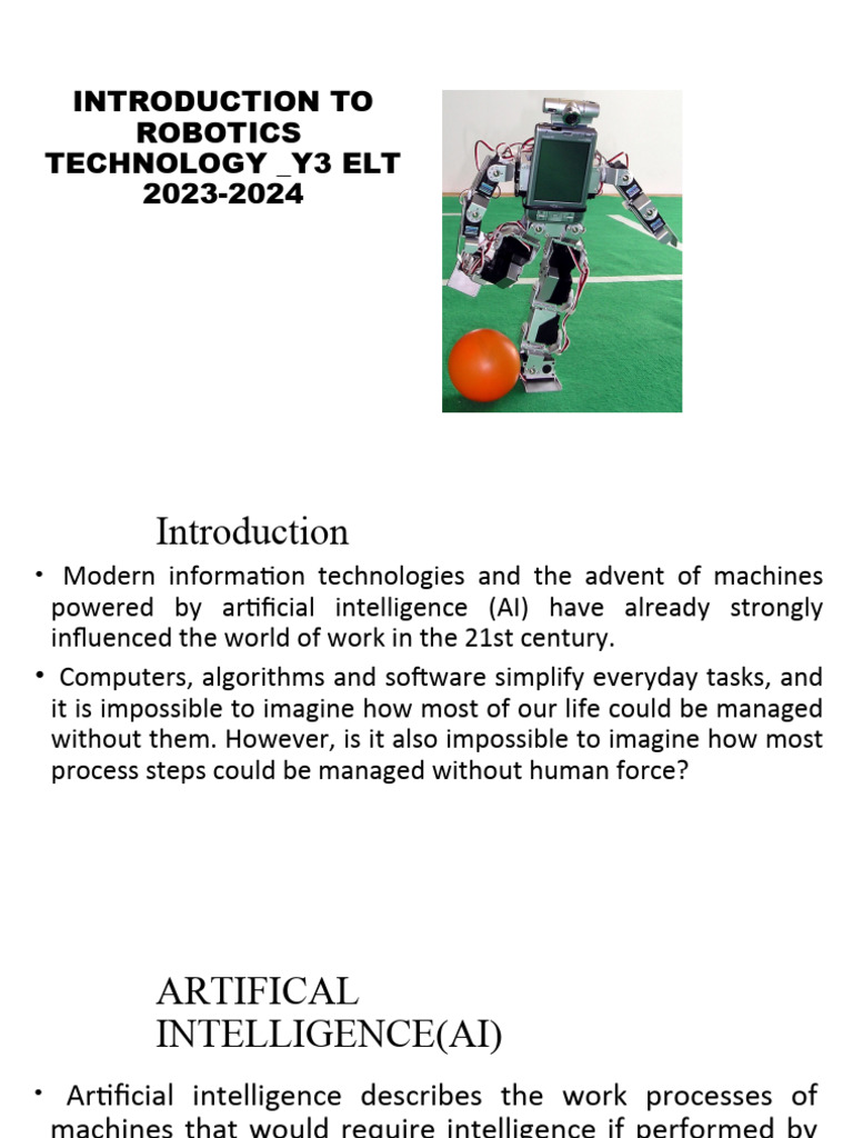 ROBOTICS February 2024 PP1 | PDF | Robotics | Robot