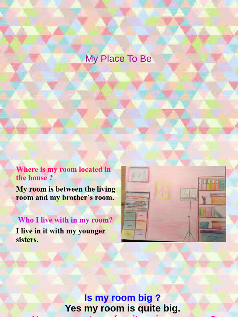 My Place to Be Angielski | PDF