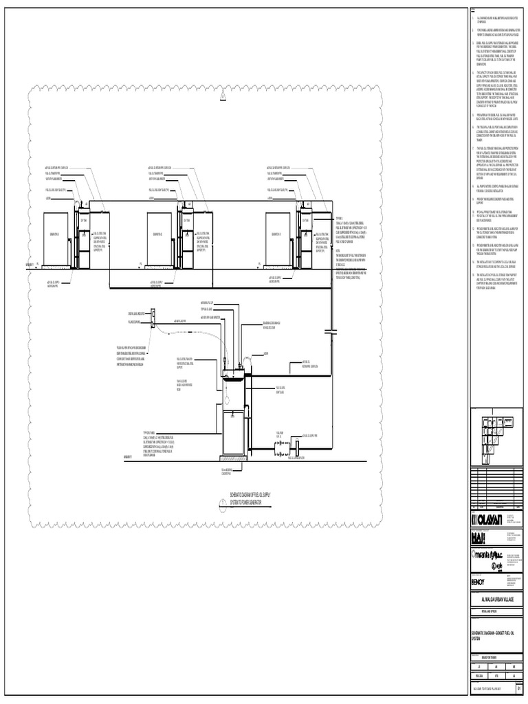 MLV Omr TD RT DWG Plu P6 0611 01 | PDF | Pipe (Fluid Conveyance) | Fuel Oil