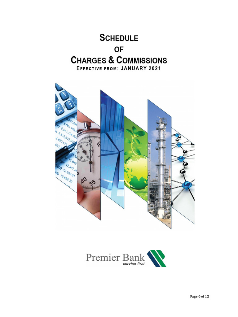Bank Charges & Commissions 2021 | PDF | Debit Card | Visa Inc.