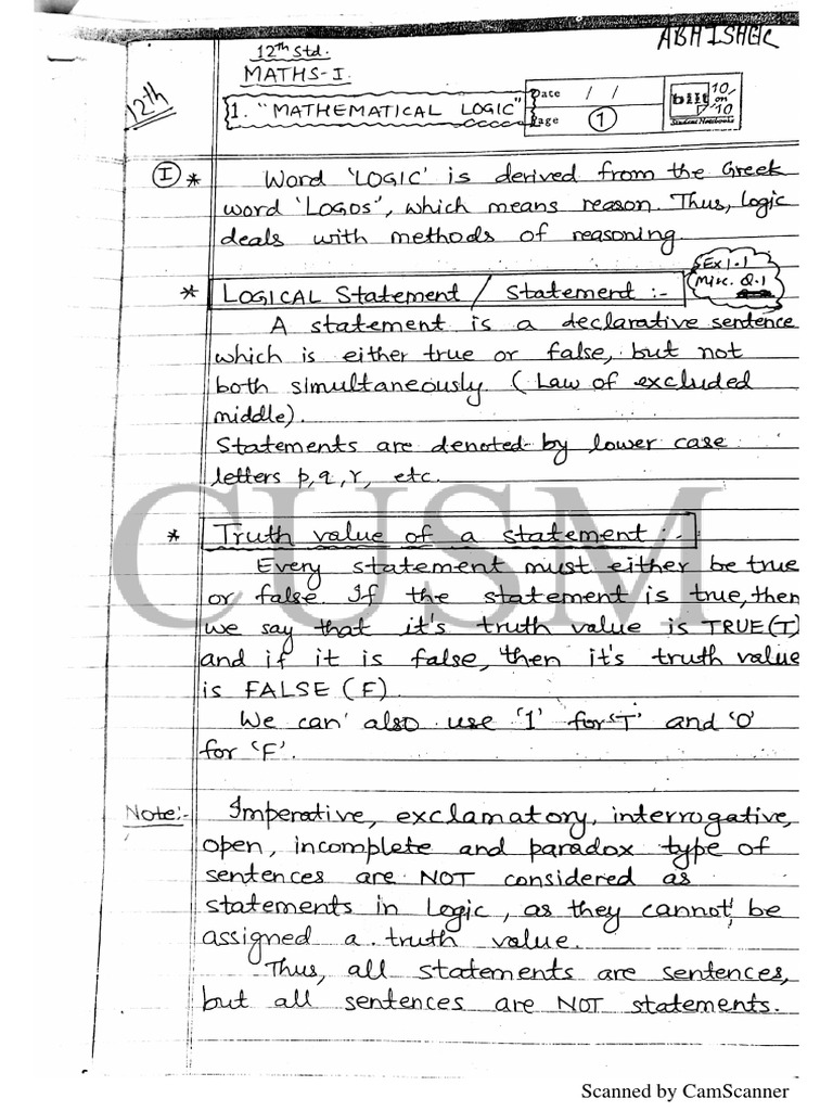 Mathematical Logic | PDF