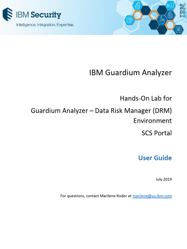 Guardium Analyzer For DRM-Analyzer PoT | PDF | Ibm Db2 | Databases