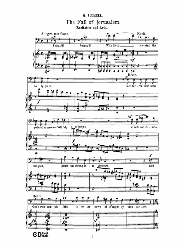 Aria Sacra para Mezzo 8 | PDF