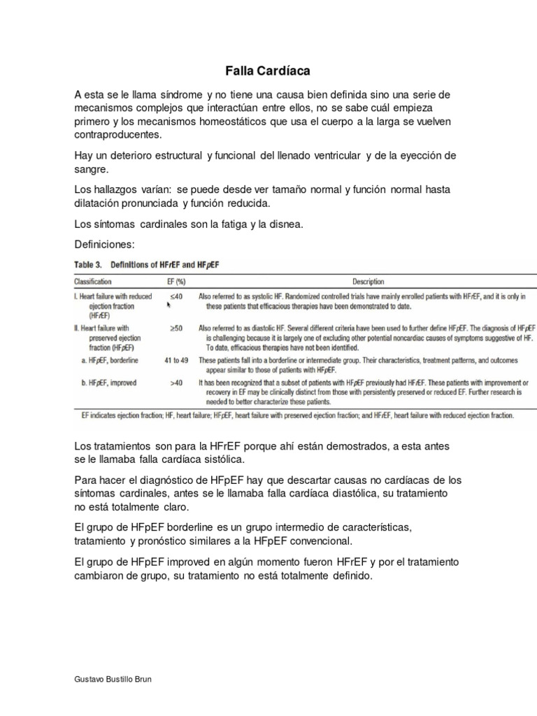 Falla Cardíaca | PDF | Angiotensina | Insuficiencia cardíaca