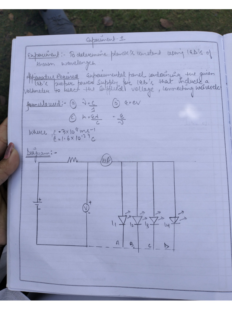 Physics Practical 4th Sem | PDF