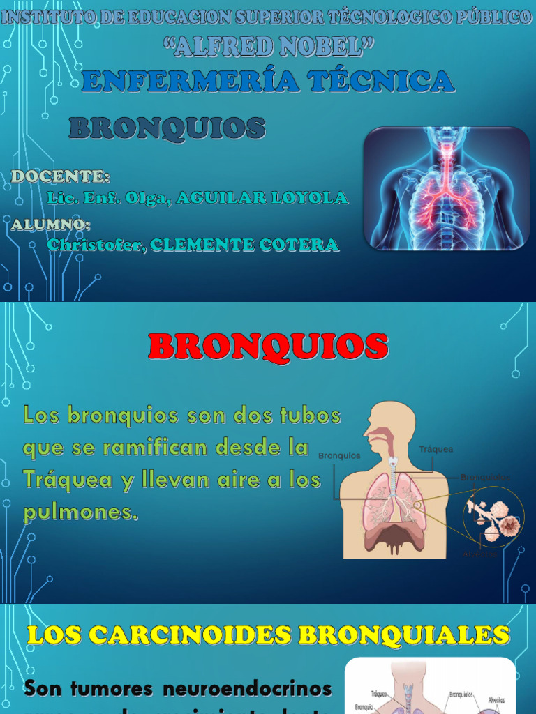 BRONQUIOS | PDF | Cáncer | Quimioterapia
