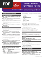 July 2025 ODSP and OW Rates and OCB Final | PDF | Government Finances ...