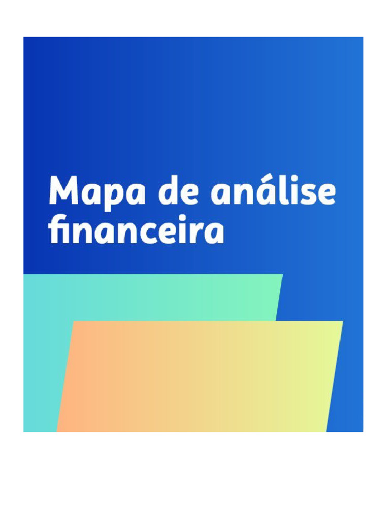 Mapa de Análise Financeira 2023 | PDF | Fluxo de caixa | Contabilidade ...