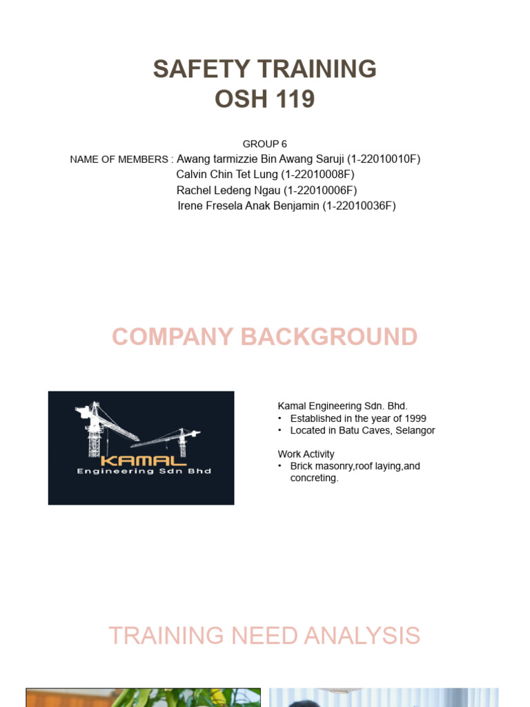 Slide Safety Training | PDF | Employment | Violence