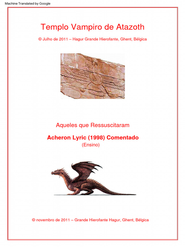 Grand_Master_Hagur,_ONA_Vampire_Temple_of_Atazoth_Those_Who_Have | PDF ...