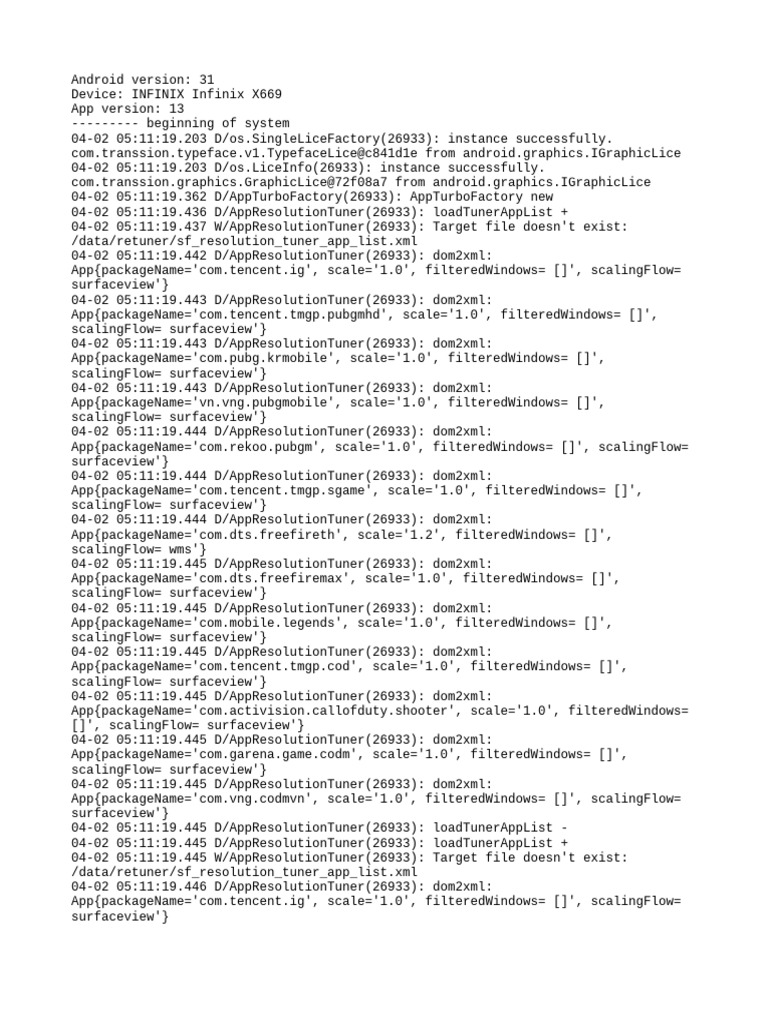 Crashlog Pdf Java Programming Language Operating System Technology 5760