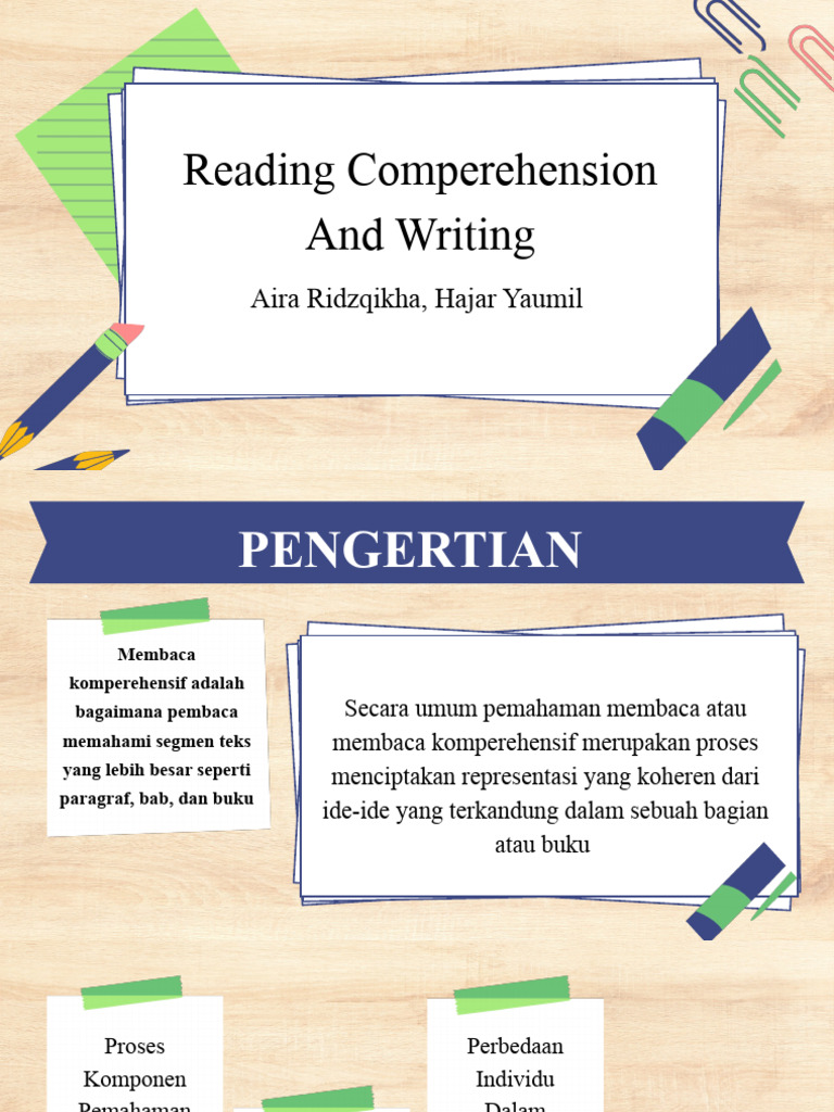 Kel.5 - Reading + Writing | PDF