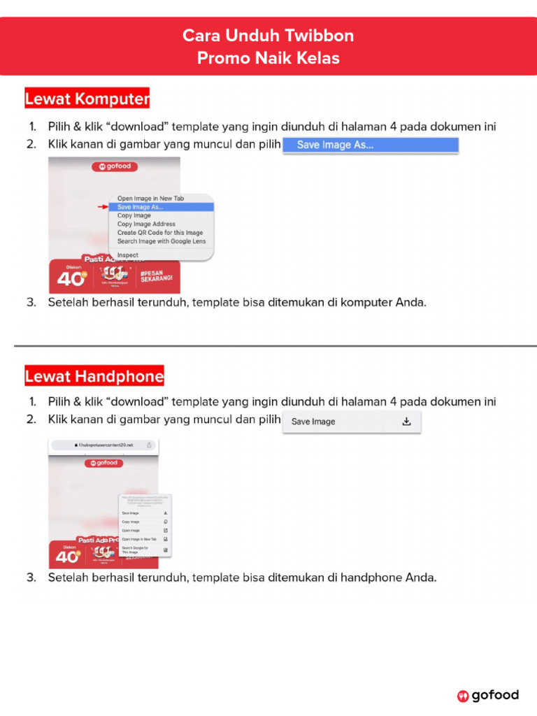Twibbon Promo Naik Kelas | PDF