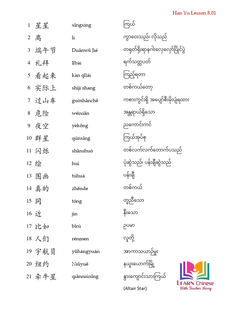 Han Yu 8 Meaning | PDF
