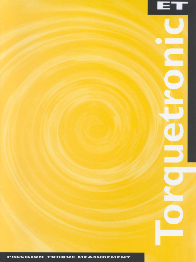 Torquemeter Et Eng | PDF | Turbomachinery | Engines